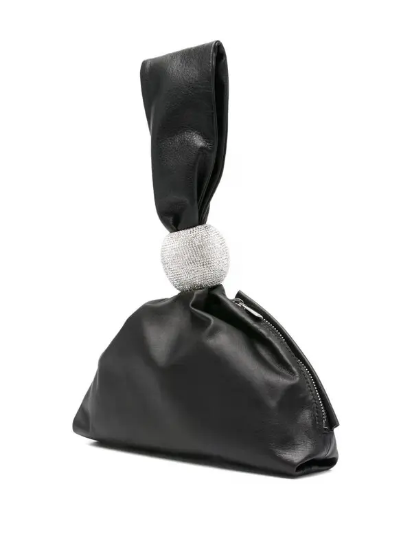 Giuseppe Di Morabito Knotted Crystal-embellished Tote - Black