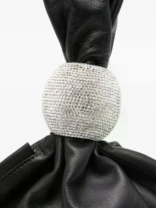 Giuseppe Di Morabito Knotted Crystal-embellished Tote - Black