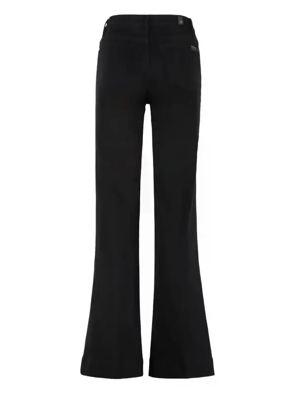 7 For All Mankind Dojo Bootcut Jeans - Black