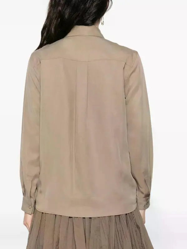 Peserico Buttoned Long-sleeve Shirt