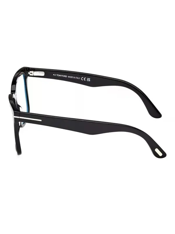 TOM FORD Square-frame Clip-on Glasses