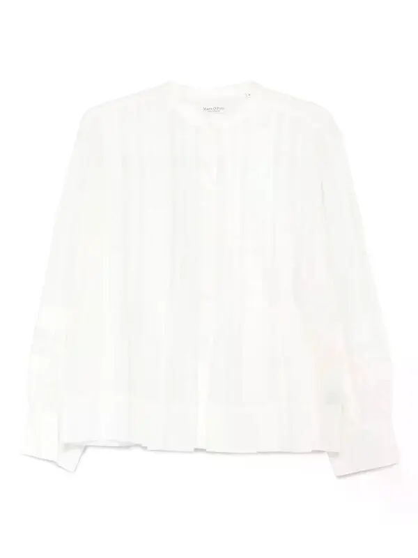 Marc O'polo Pleated Button-up Blouse