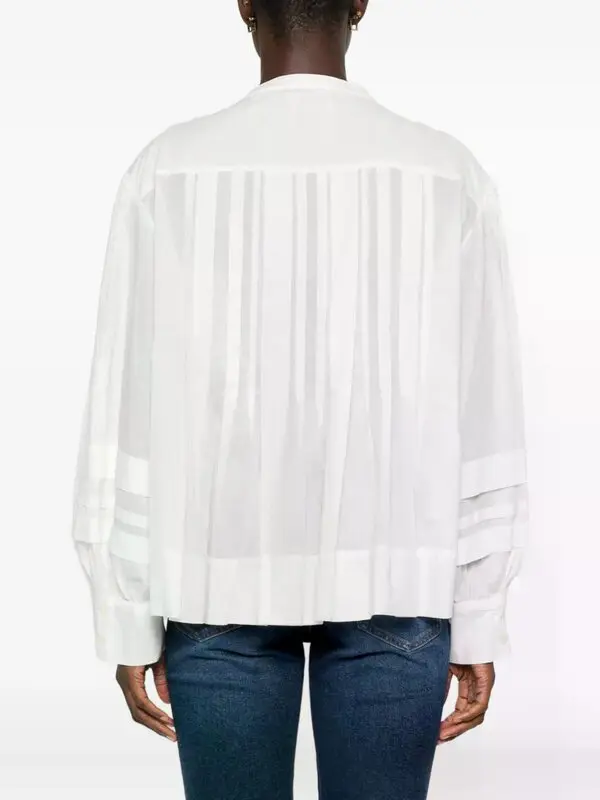 Marc O'polo Pleated Button-up Blouse