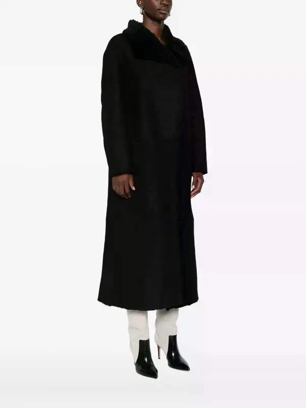 Nour Hammour Birthday Reversible Coat - Black
