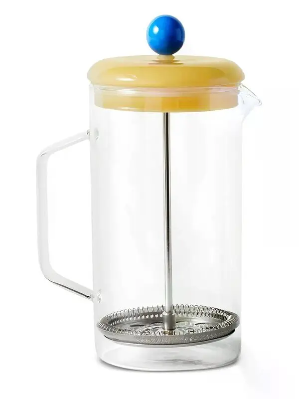 HAY Glass-plunger Coffee Press - White