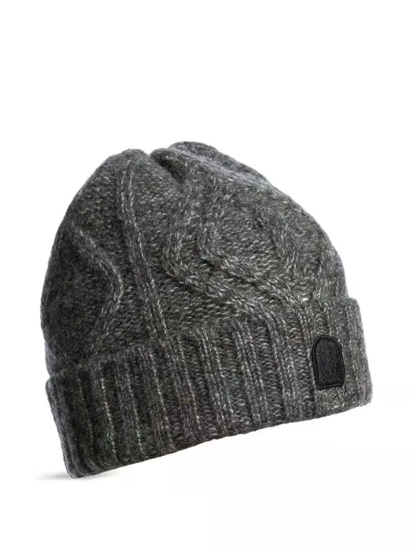 PARAJUMPERS Cable-knit Beanie - Grey