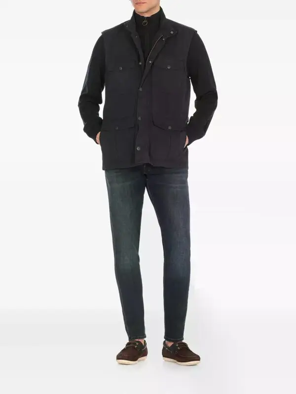 Barbour Half-zip Ribbed-trim Sweater