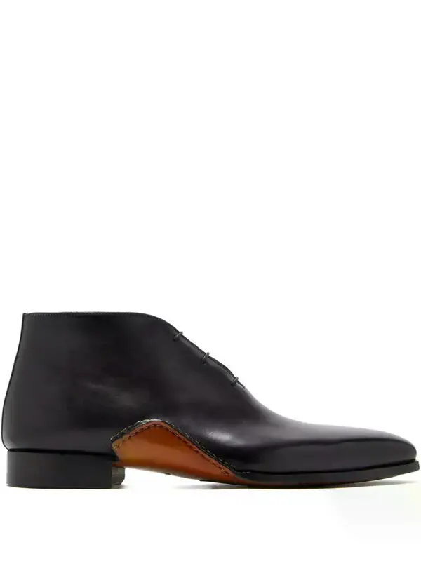 Magnanni Leather Lace-up Derby Shoes