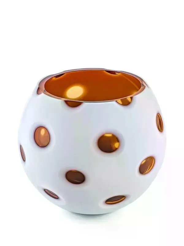 IVV Sphere Polka-dot Vase - White