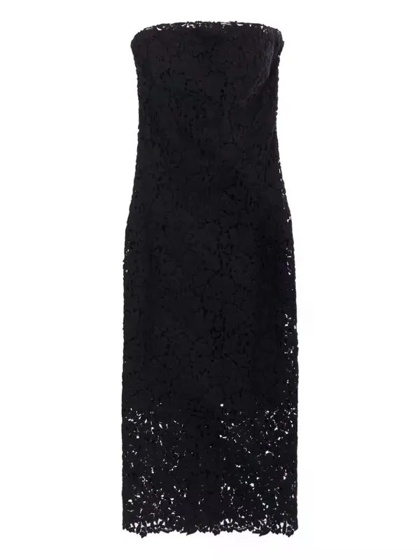 Ermanno Scervino Floral Lace Midi Dress