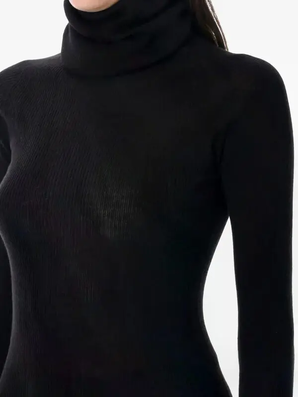 Rick Owens Ribbed Turtleneck Top