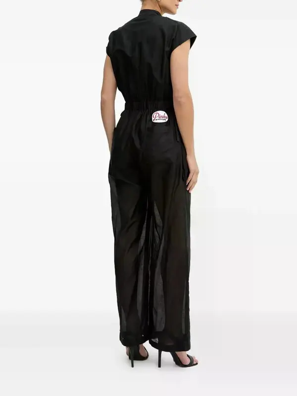 Pinko Embellished Zip-front Jumpsuit