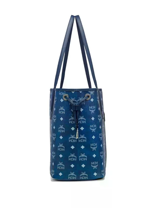 Mcm Liz Medium Tote - Blue