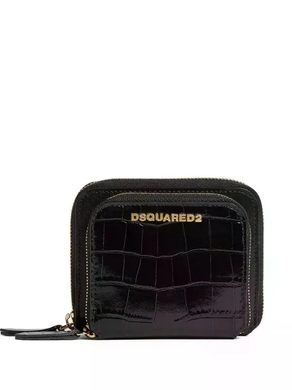 Dsquared2 Leather Wallet - Black