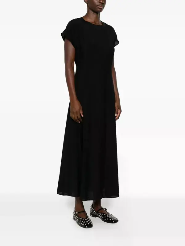 Marc O'polo Cap-sleeve Flared Midi Dress