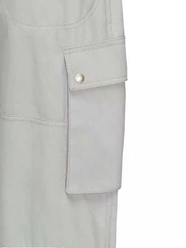 Loewe Cargo-pockets Straight-leg Trousers - Grey