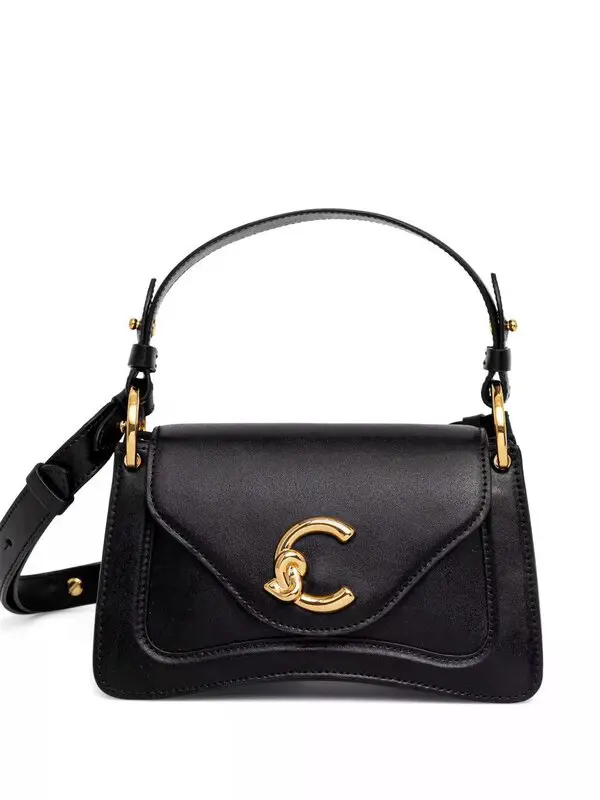 COCCINELLE C-me Leather Satchel - Black