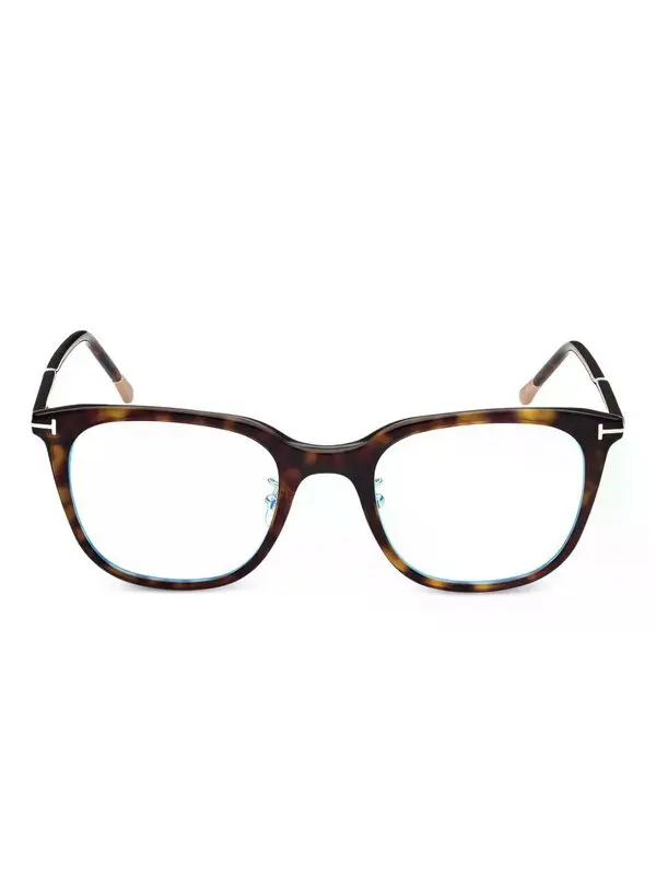 TOM FORD Square-frame Glasses - Brown