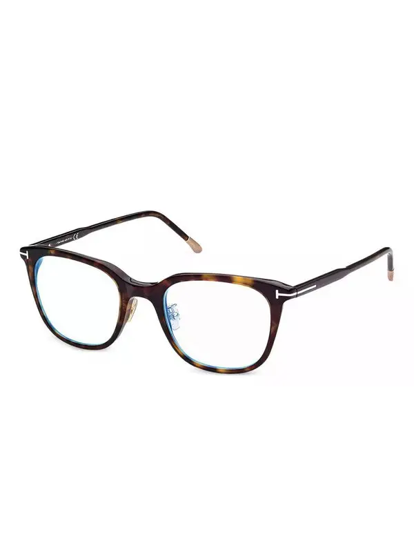 TOM FORD Square-frame Glasses - Brown