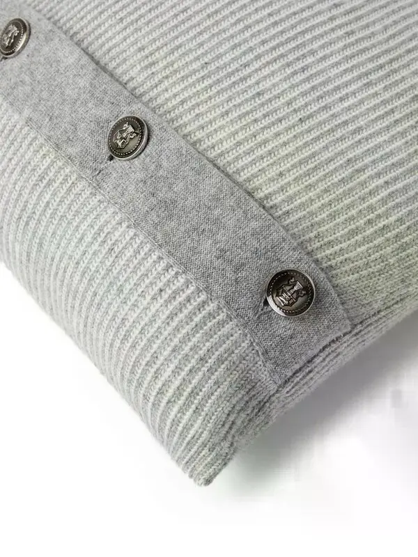 Brunello Cucinelli Ribbed Buttoned Cushion
