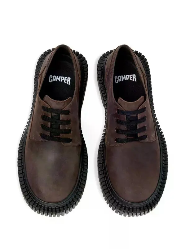 Camper Pix Berlin Leather Derby Shoes - Brown