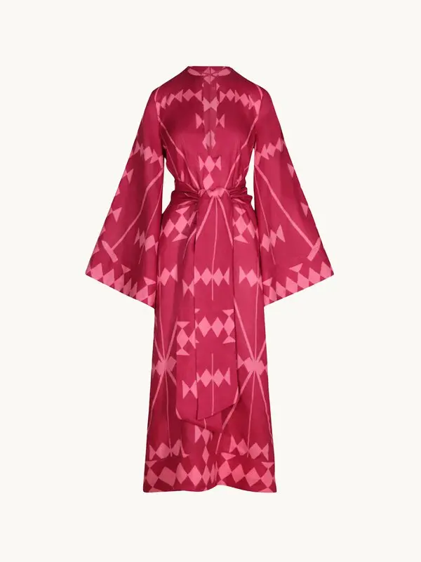 Johanna Ortiz Savannah Tunic Dress - Magenta,pink