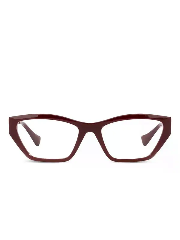 Versace Cat-eye Frame Glasses - Red