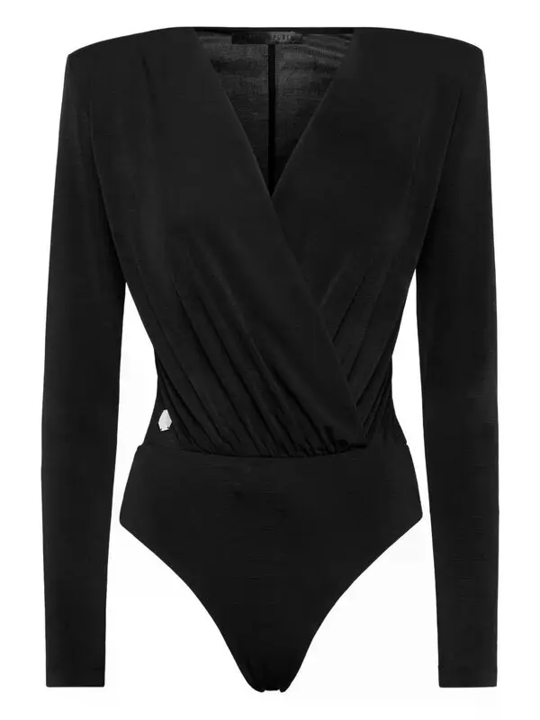 Philipp Plein Padded-shoulder Bodysuit