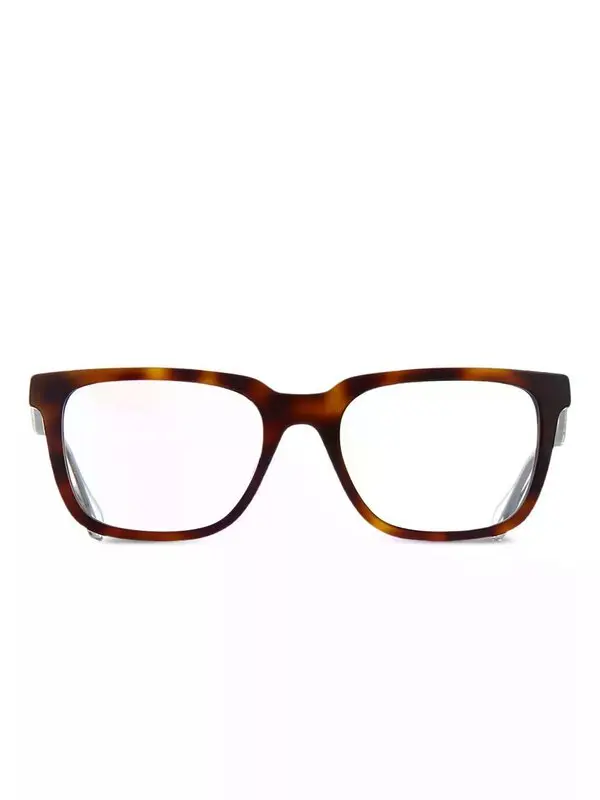 Gucci Square-frame Glasses - Brown