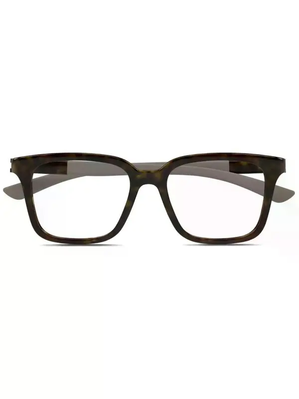Gucci Square-frame Glasses - Brown