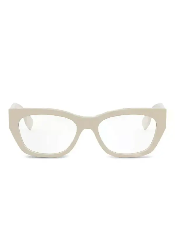 Fendi Square-frame Glasses - Brown