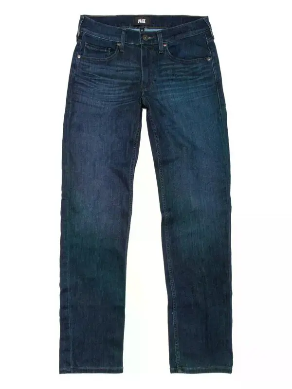 Paige Normandie Straight-leg Jeans - Blue