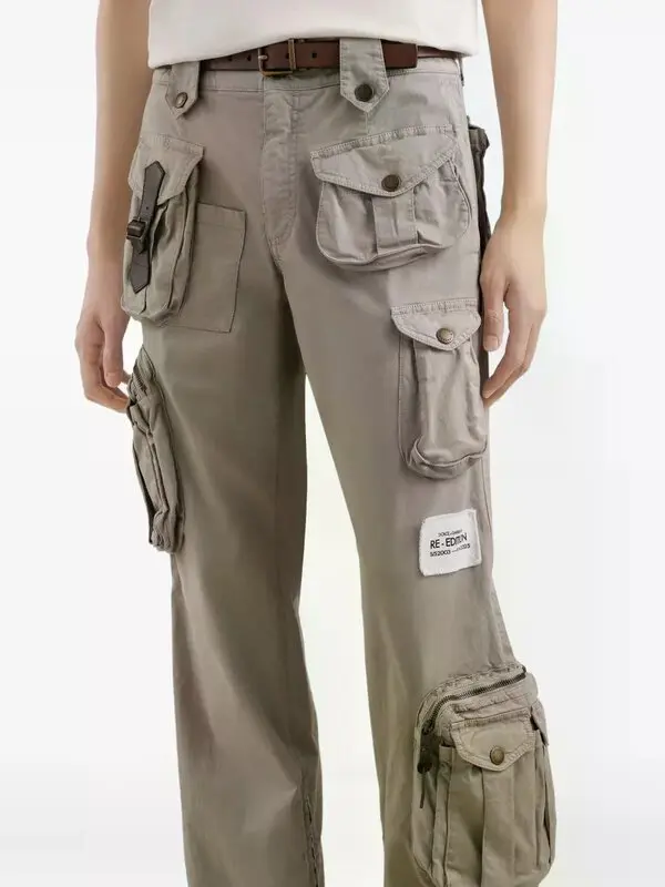 Dolce & Gabbana Cotton Blend Cargo Trousers