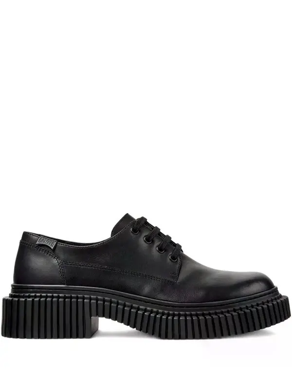 Camper Lace-up Platform Shoes