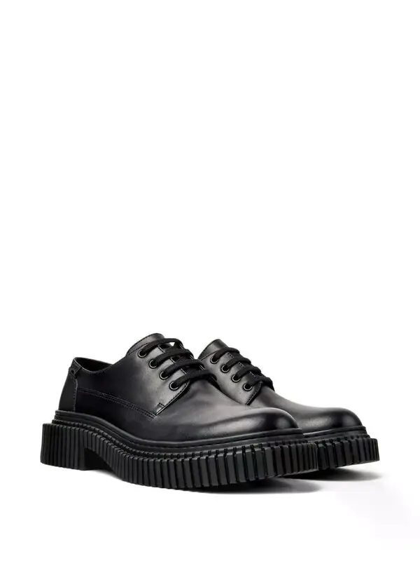 Camper Lace-up Platform Shoes
