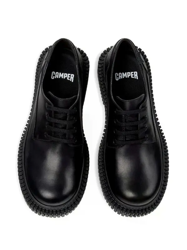 Camper Lace-up Platform Shoes