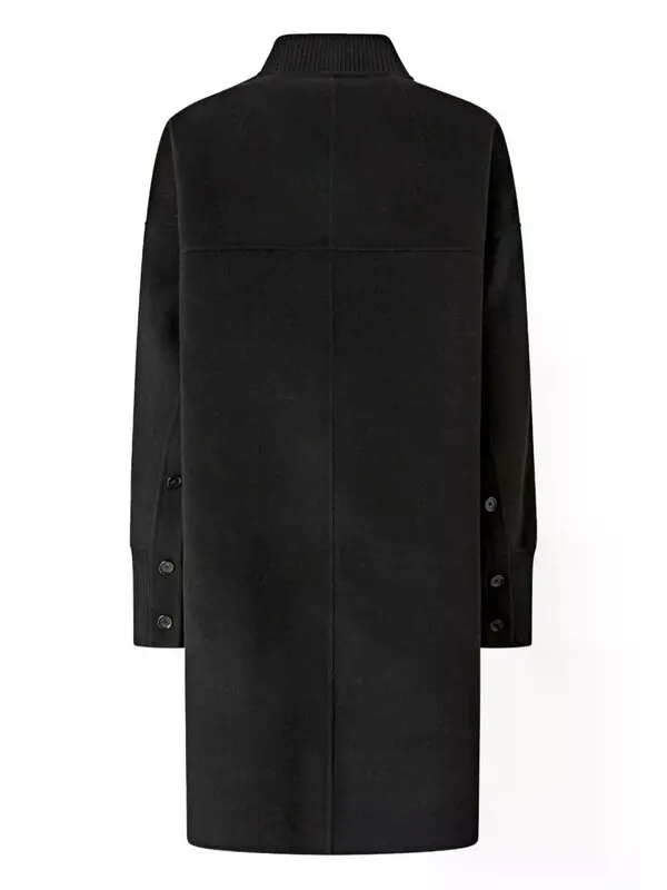 Pinko Wool Buttoned Coat