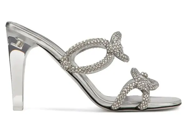 Valentino Garavani Allover Rhinestone Sandals