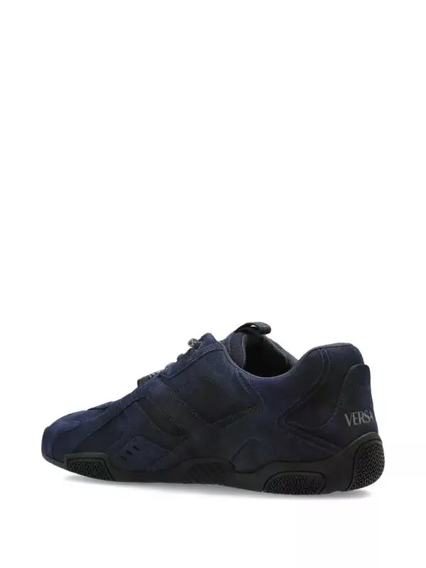 Versace Galaxia Suede Sneakers - Blue