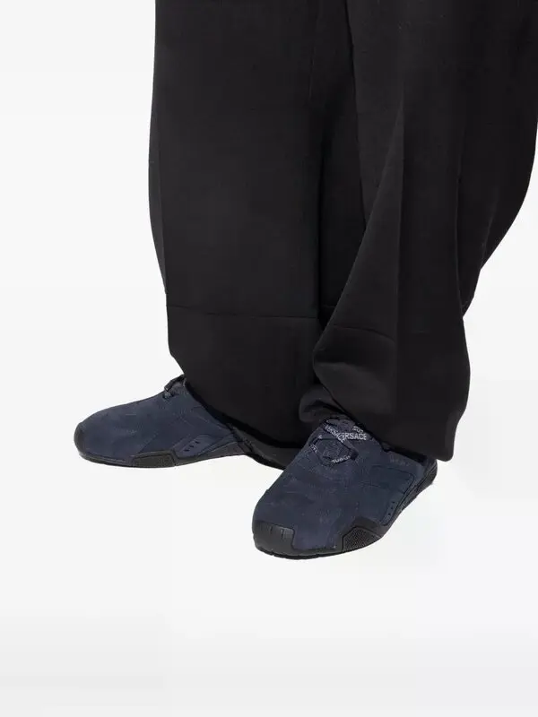 Versace Galaxia Suede Sneakers - Blue