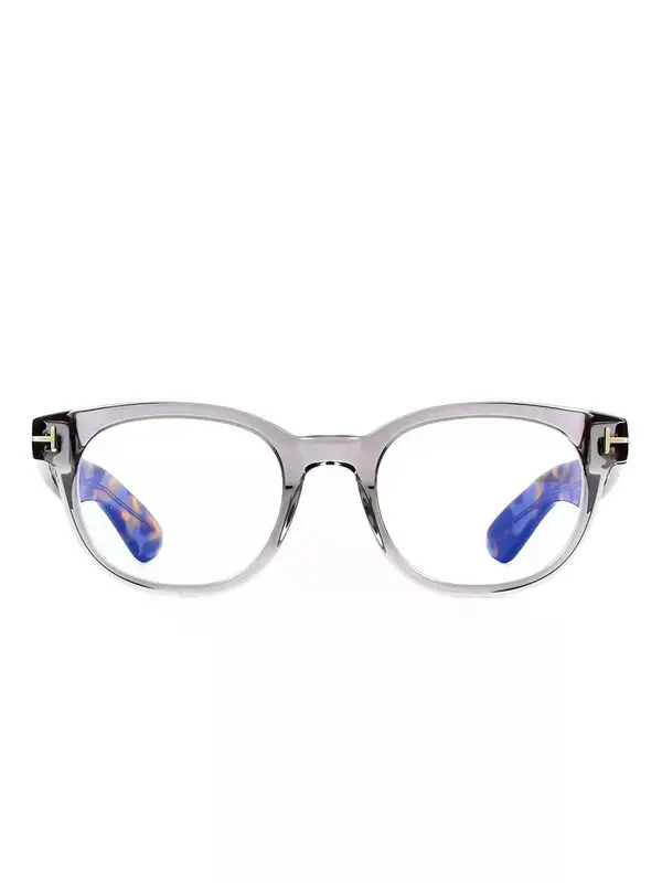 TOM FORD Square Full-rim Glasses - Grey