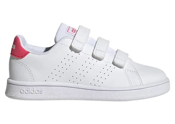 Adidas Advantage Court Lifestyle - Cloud White/real Pink/core Black