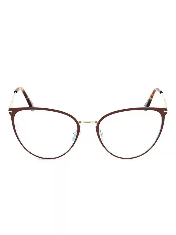 TOM FORD Cat-eye Glasses - Brown