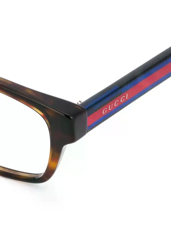Gucci Web-detail Glasses