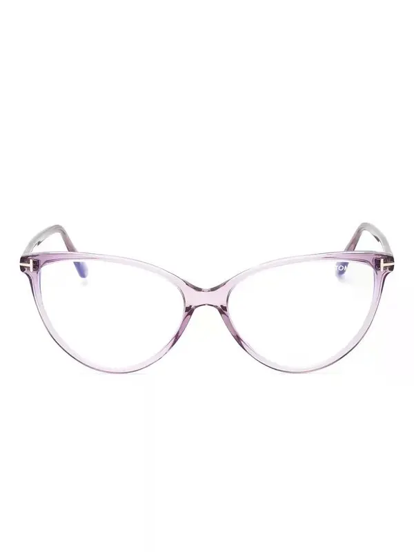 TOM FORD Cat-eye Full-rim Glasses - Purple