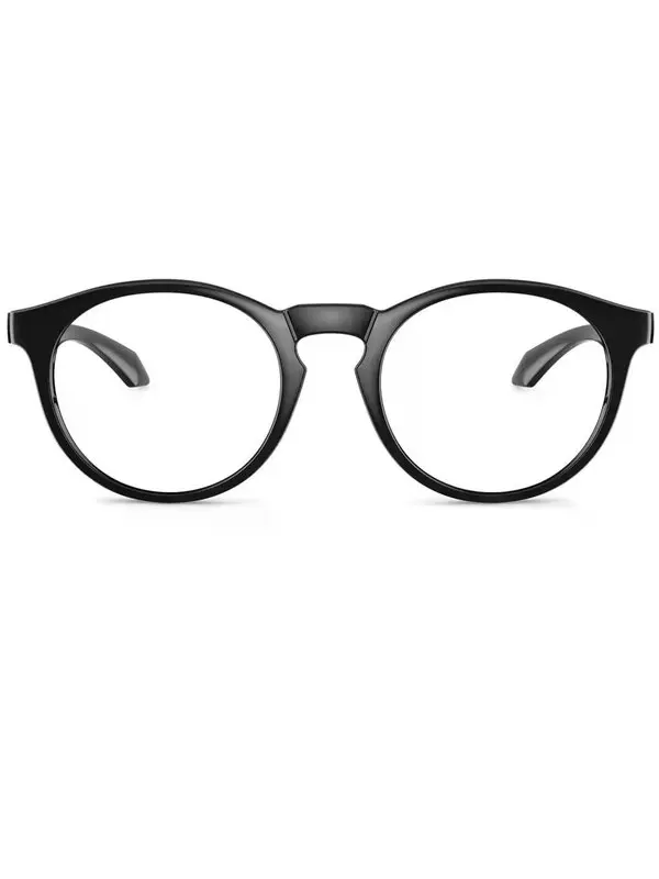 Versace Round-frame Glasses - Black