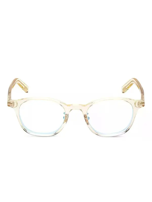 TOM FORD Square-frame Glasses - Yellow