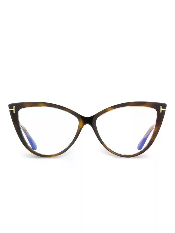 TOM FORD Cat-eye Glasses - Brown