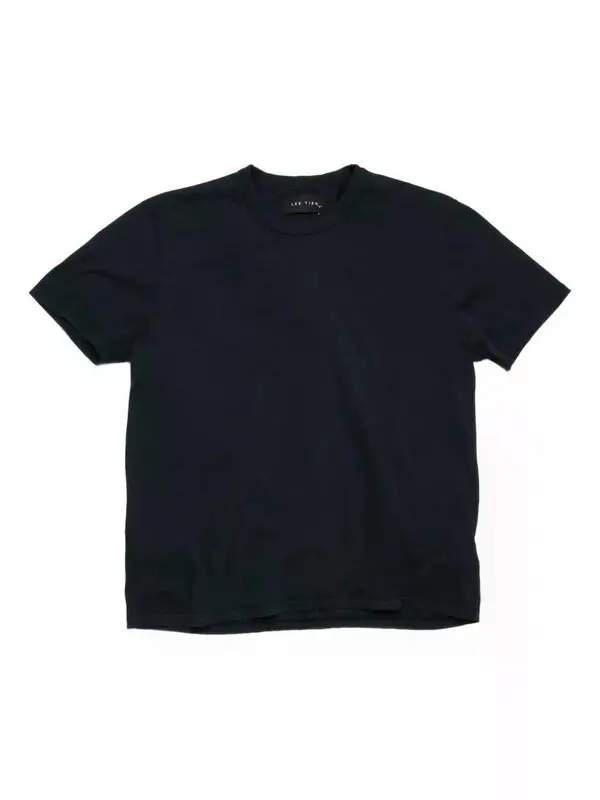 LES TIEN Heavyweight Cotton T-shirt - Black
