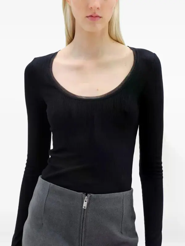 Remain Birger Christensen Scoop-neck Top